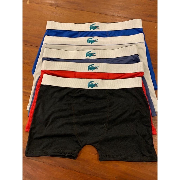 Kit 10 Cueca Boxer Cuecas Box Adulto Masculino Microfibra Lisa j ...