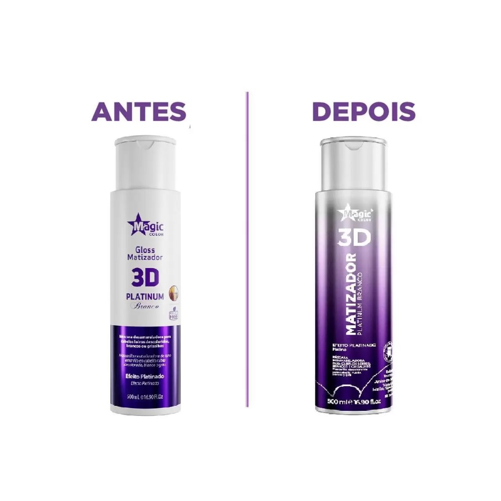 Magic Color Matizador Platinum Branco 500ml | Shopee Brasil Magic Color Matizador Platinum Branco 500ml | Shopee Brasil