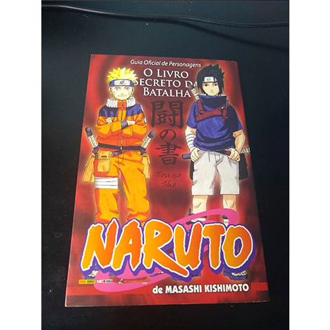 Naruto Databook O Livro Secreto das Batalhas | Shopee Brasil