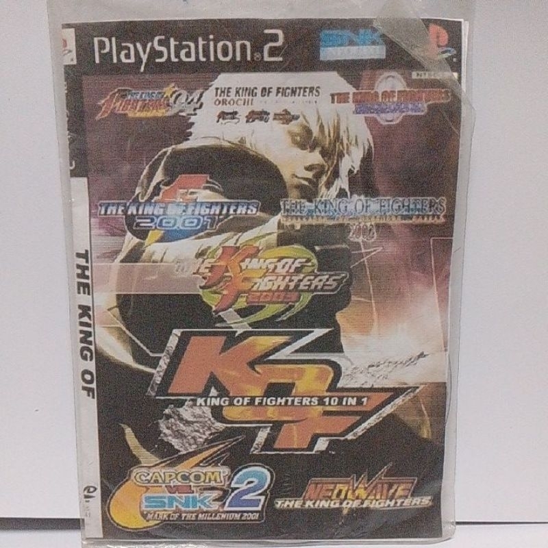 PS2 the King of fighters 10x1 raridade novo copia | Shopee Brasil