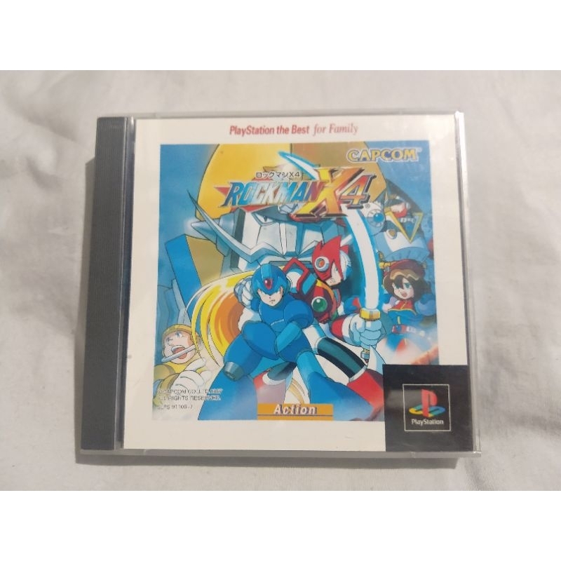ROCKMAN X4 ORIGINAL PS1 JAPONÊS | Shopee Brasil
