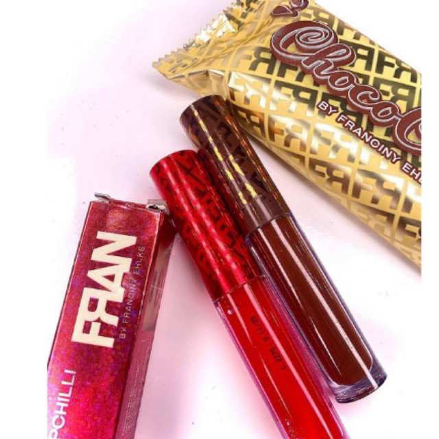 Lip Chili fran /choco Chili Fran/gloss Francine | Shopee Brasil