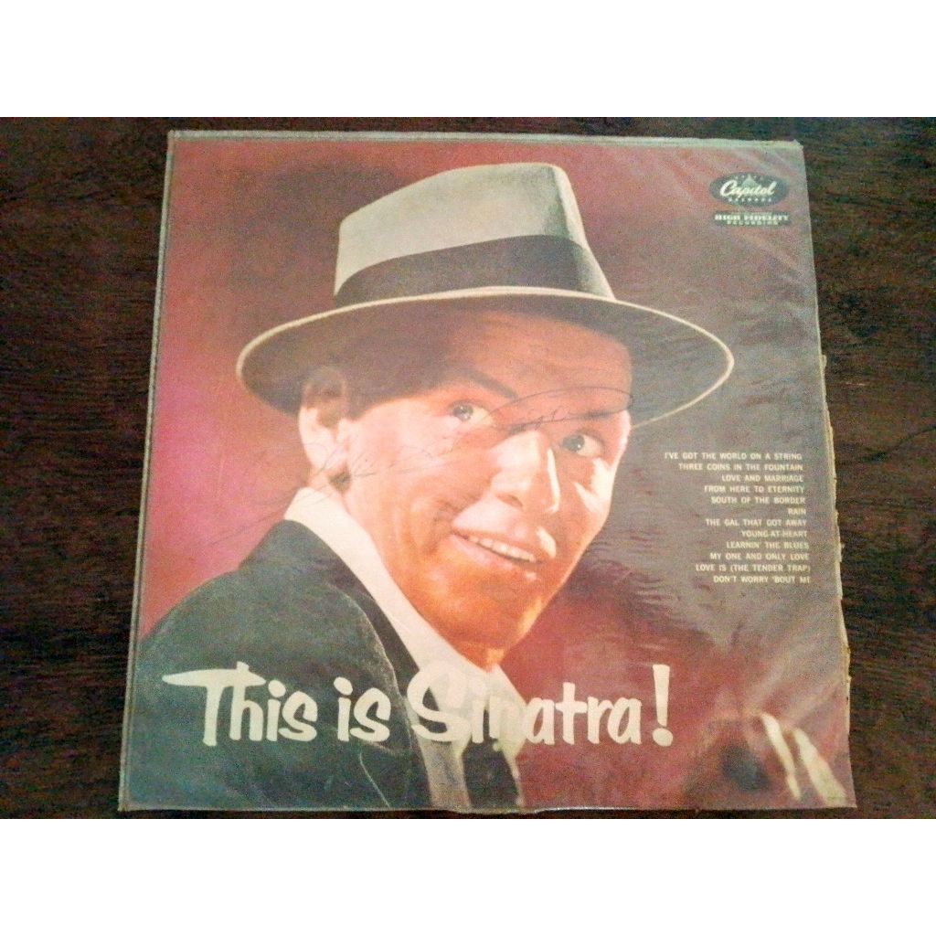 Lp Vinil Frank Sinatra -This Is Sinatra | Shopee Brasil