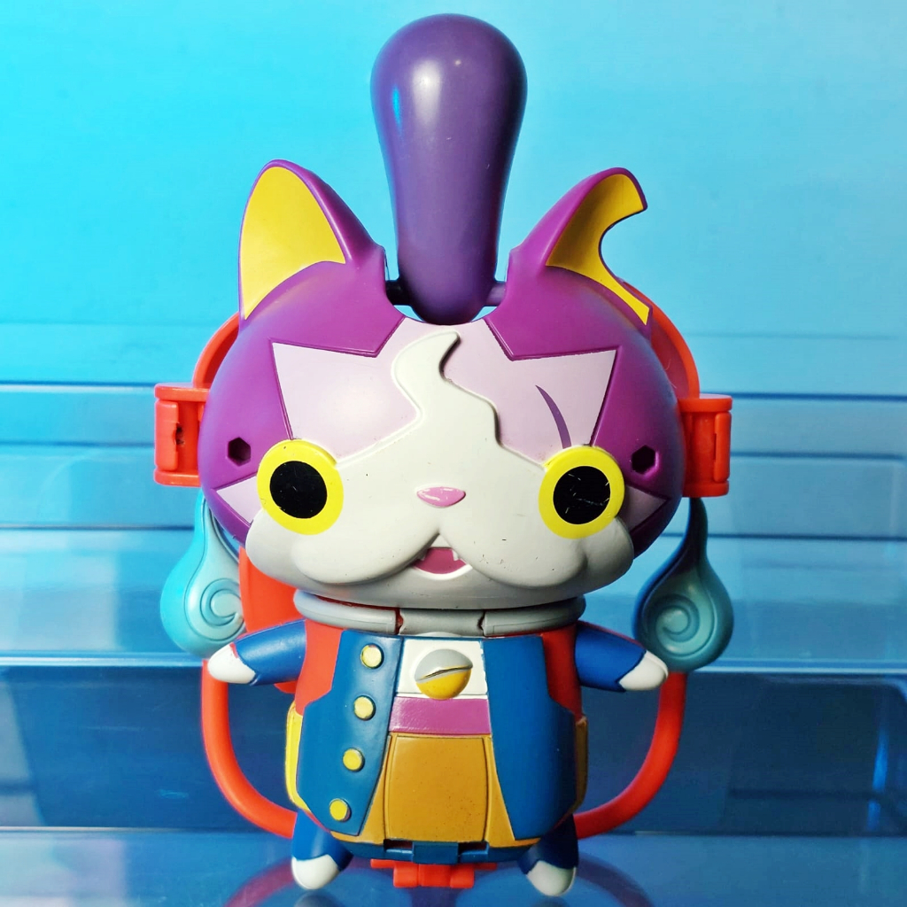 Boneco Yo-Kai Watch Jibanyan - Baddinyan Transformavel Hasbro | Shopee ...