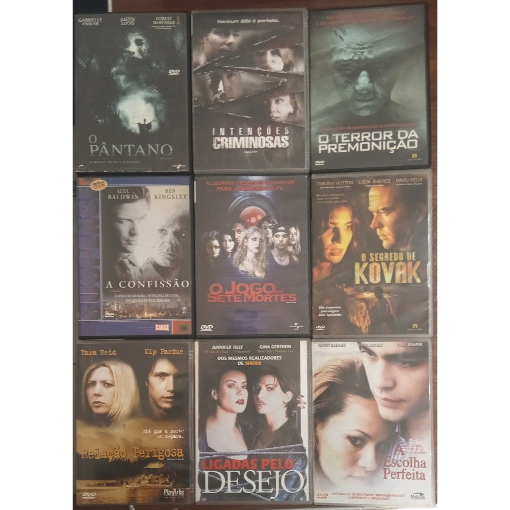 DVD filme suspense original - Escorrega o Preço