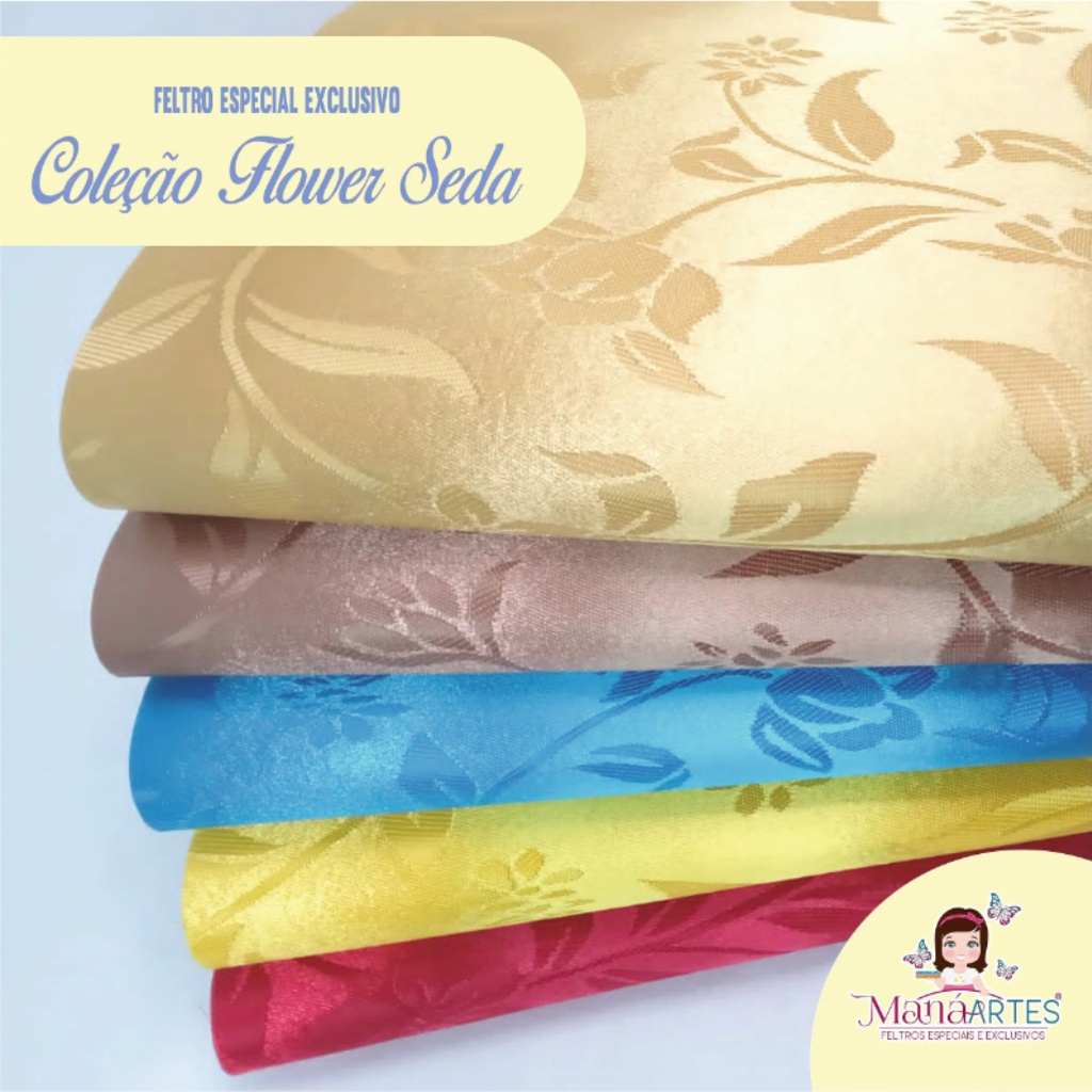 COLEÇÃO FLOWER SEDA | Shopee Brasil