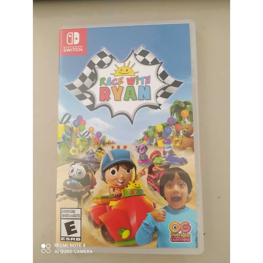 Jogo Race With Ryan - Jogo Nintendo Switch | Shopee Brasil