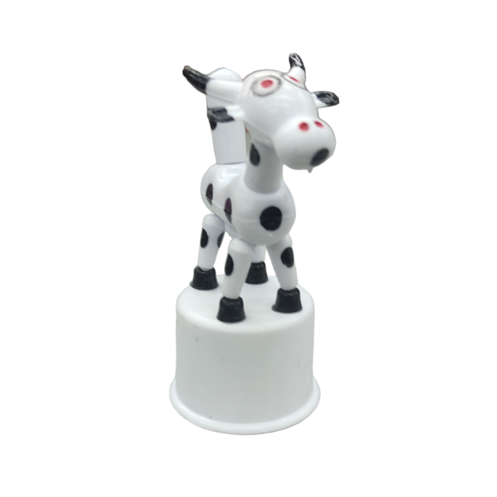 Brinquedo Retrô Mini Vaca Vaquinha Dançarina Mole | Shopee Brasil