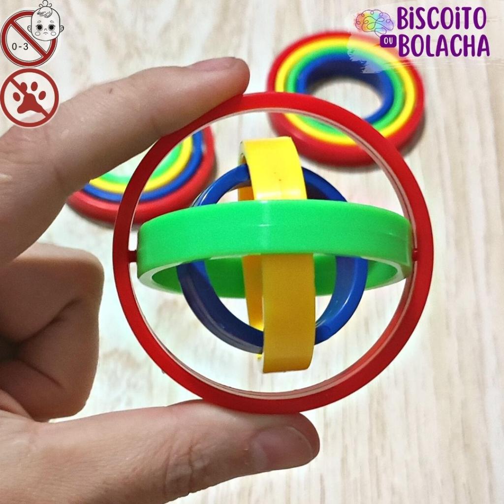 Spinner Redondo Colorido | Shopee Brasil