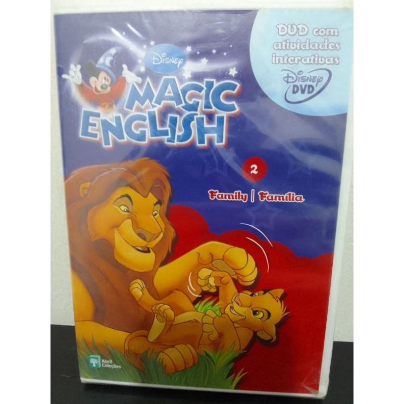 Dvd Magic English 2-Disney-Lacrado | Shopee Brasil
