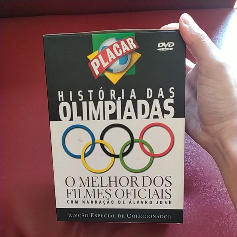 Box DVD História das Olimpíadas - O Melhor dos Filmes Oficiais | Shopee ...