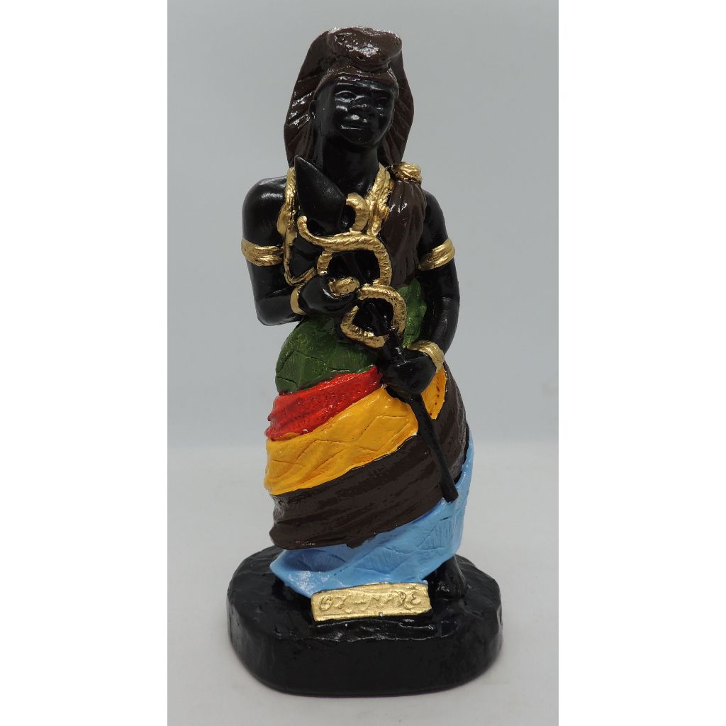 Estátua Imagem Oxumare Candomble 25cm | Shopee Brasil