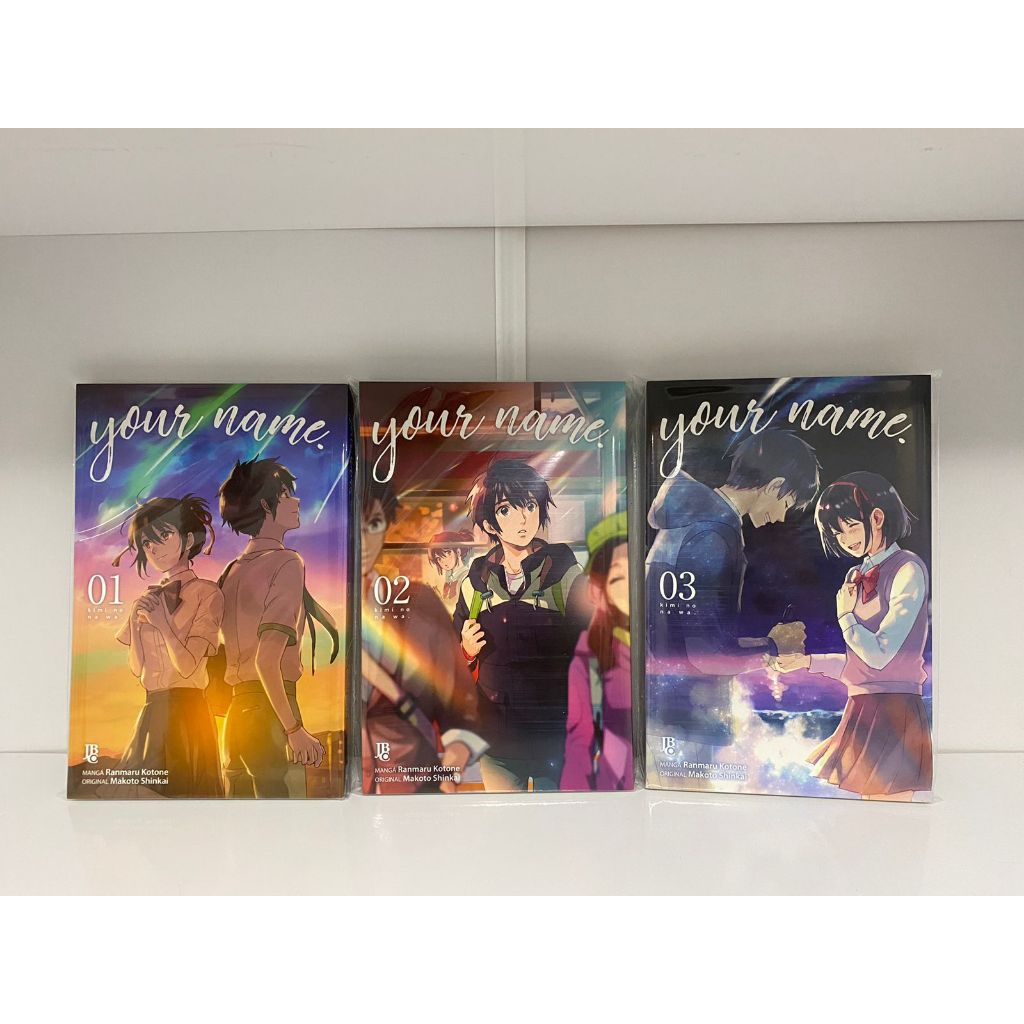 Your Name Coleção Completa (3 volumes) | Shopee Brasil
