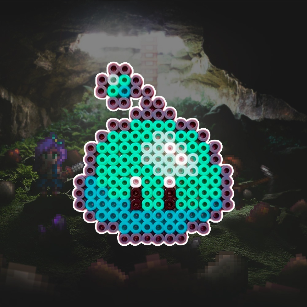 Stardew Valley - Slime - Pixel Art - Divertido - Alternativo - Hama ...