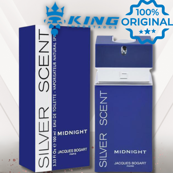 Silver Scent Midnight Original Lacrado 100 ML | Shopee Brasil