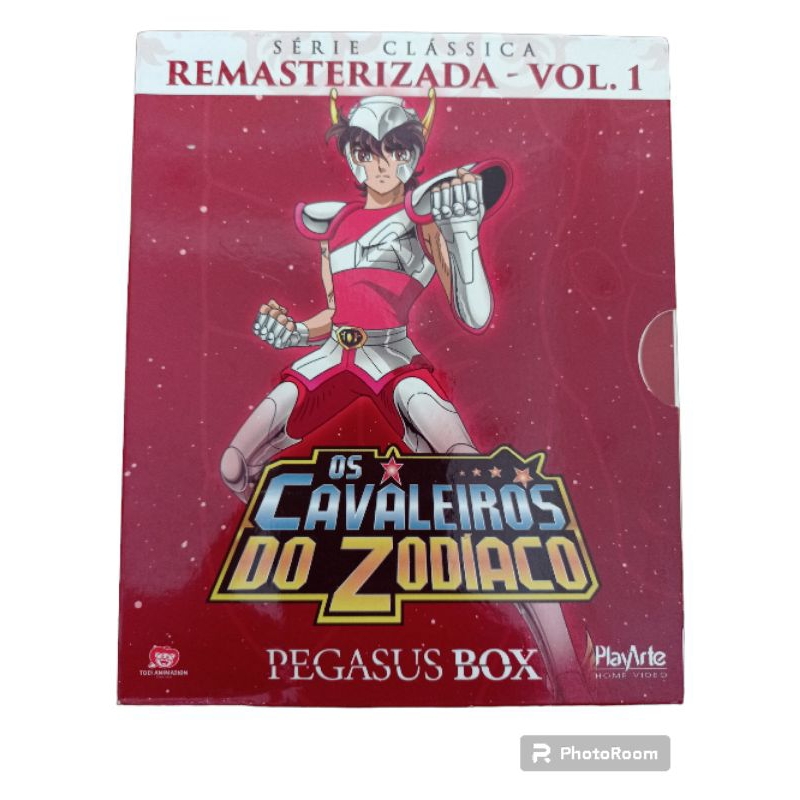 Box Blu-ray - Os Cavaleiros do Zodíaco - Série Clássica Rema - Pegasus - Faz a Boa!