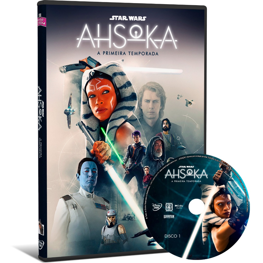 DVD Ahsoka 1ª Temporada (2023) | Shopee Brasil