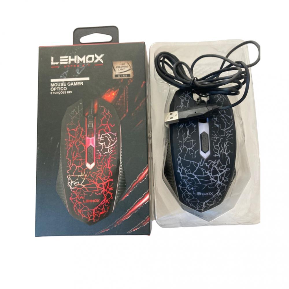 Mouse Gamer Optico com fio Gamer Lehmox | Shopee Brasil