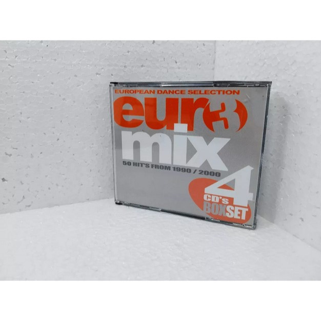 Cd Euromix 3 - The Best Of Eurodance 50 Hits From 1990/2000 (Box 4 CDs ...