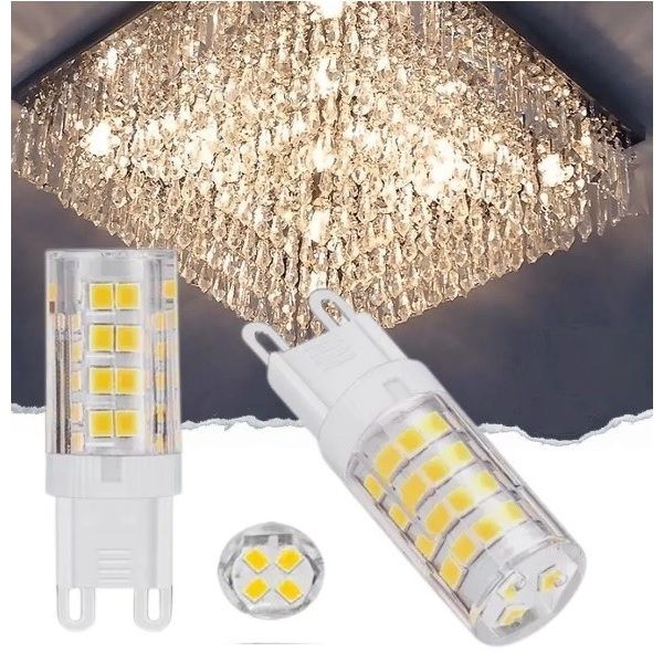 LÂMPADA LED HALOPIN G9 5W BRANCO FRIO BIVOLT | Shopee Brasil