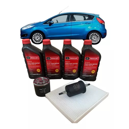 Kit Troca Óleo* Motorcraft 5w30 API SP New Fiesta 1.5 / 1.6 2011 2012 2013 2014 2015 2016 2017 ...