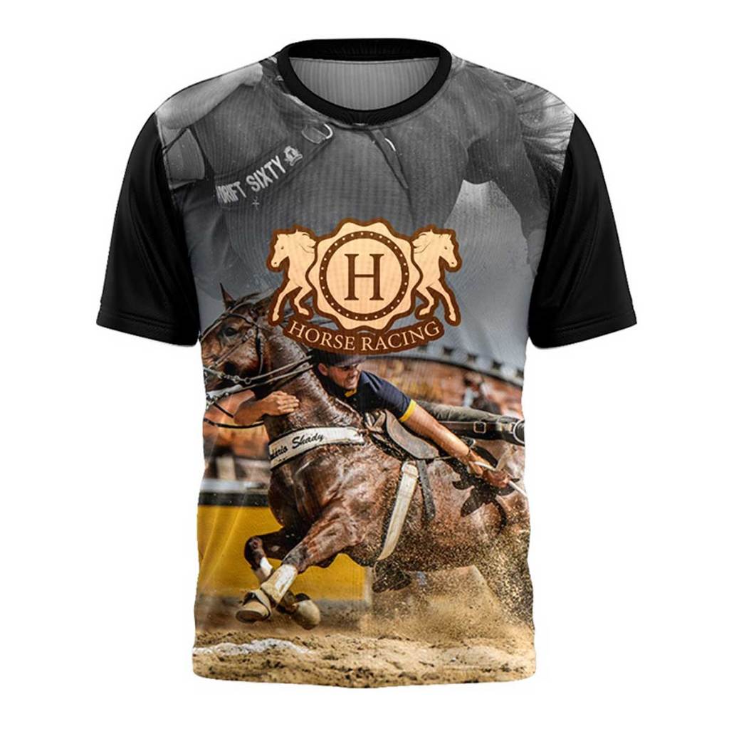 Camisa Camiseta Rodeio Prova do Laço Vaquejada Horse Racing Proteção ...