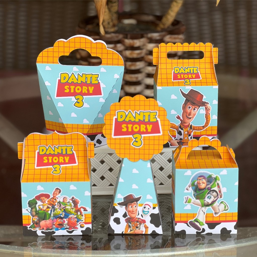 20 Personalizados Toy Story / pegue e monte | Shopee Brasil