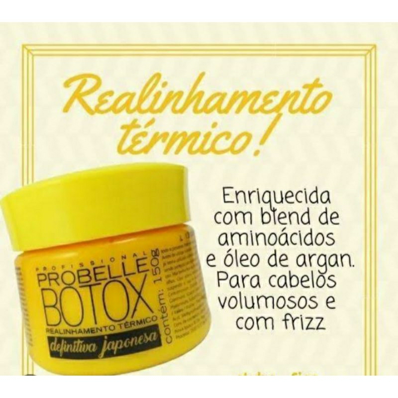 Mini Botox Definitiva Japonesa 150g | Shopee Brasil