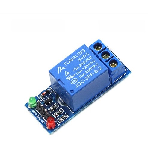 Módulo de Relé para Arduino 1 cANAL 5V 10a | Shopee Brasil