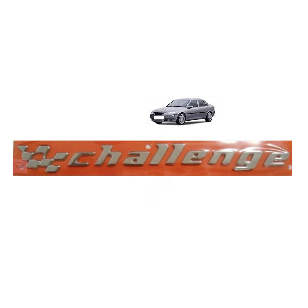 Emblema Challenge ( Vectra Challenge ) | Shopee Brasil
