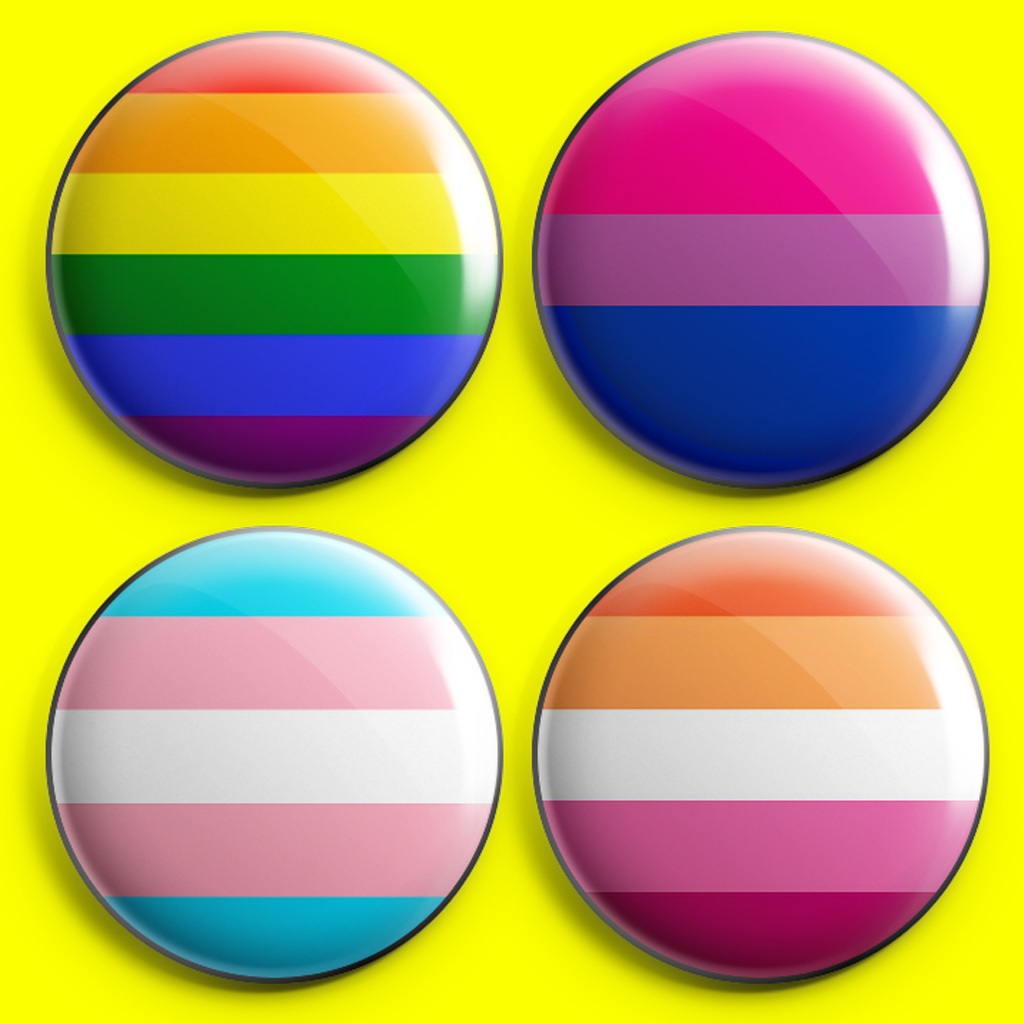 Bottons LGBTQ - Botton broche LGBT | Shopee Brasil