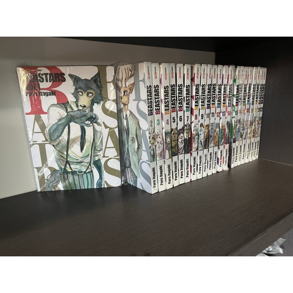 (Coleção em Português) Mangá Beastars 1 ao 22 completo Editora Panini ...