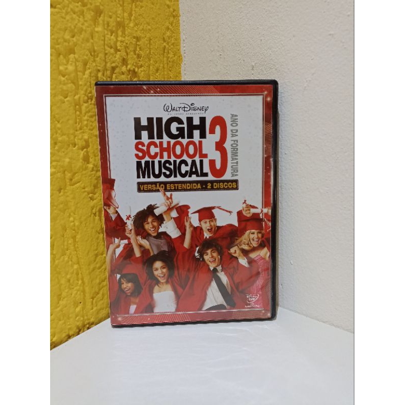 DVD - High School Musical 3 - Versão Estendida | Shopee Brasil