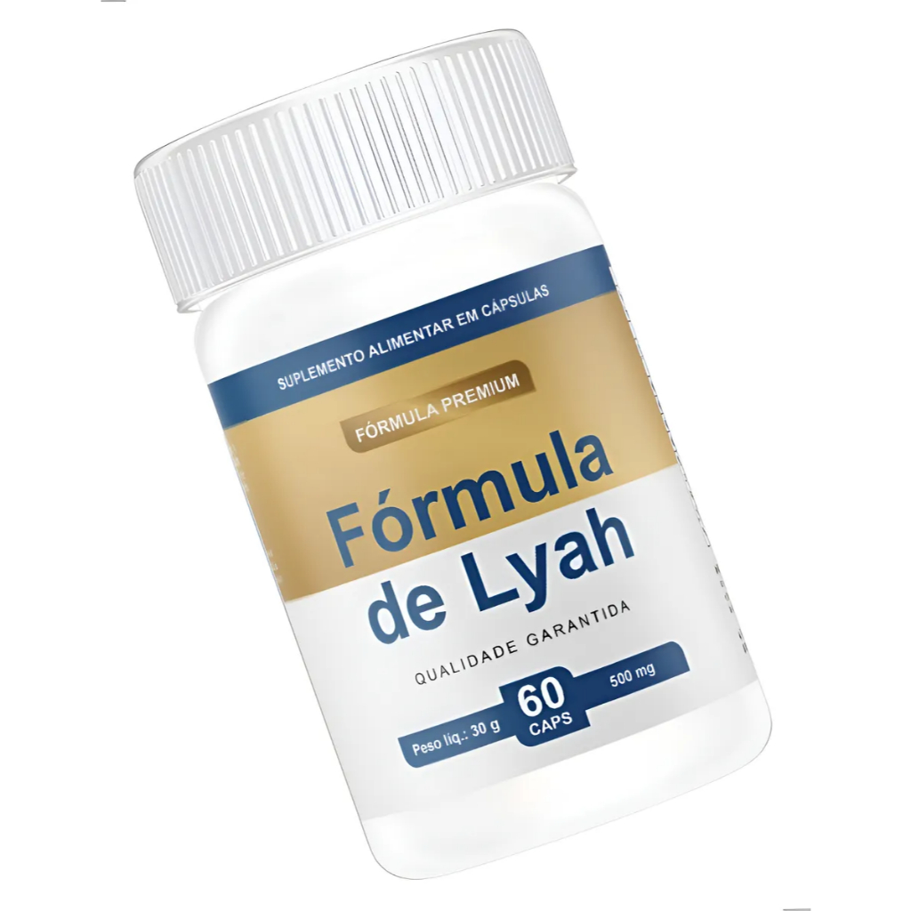 1 Pote Fórmula De Lyah Original 60 Cápsulas | Shopee Brasil