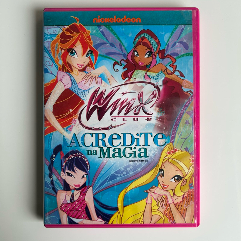 dvd winx club - acredite na magia (clube das winx) | Shopee Brasil