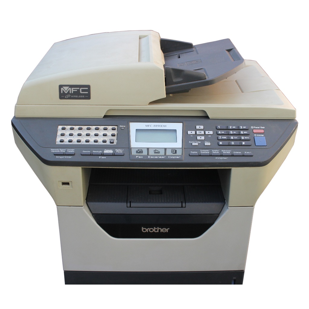 Impressora Multifuncional Brother Laser MFC-8890DW Sucata | Shopee Brasil