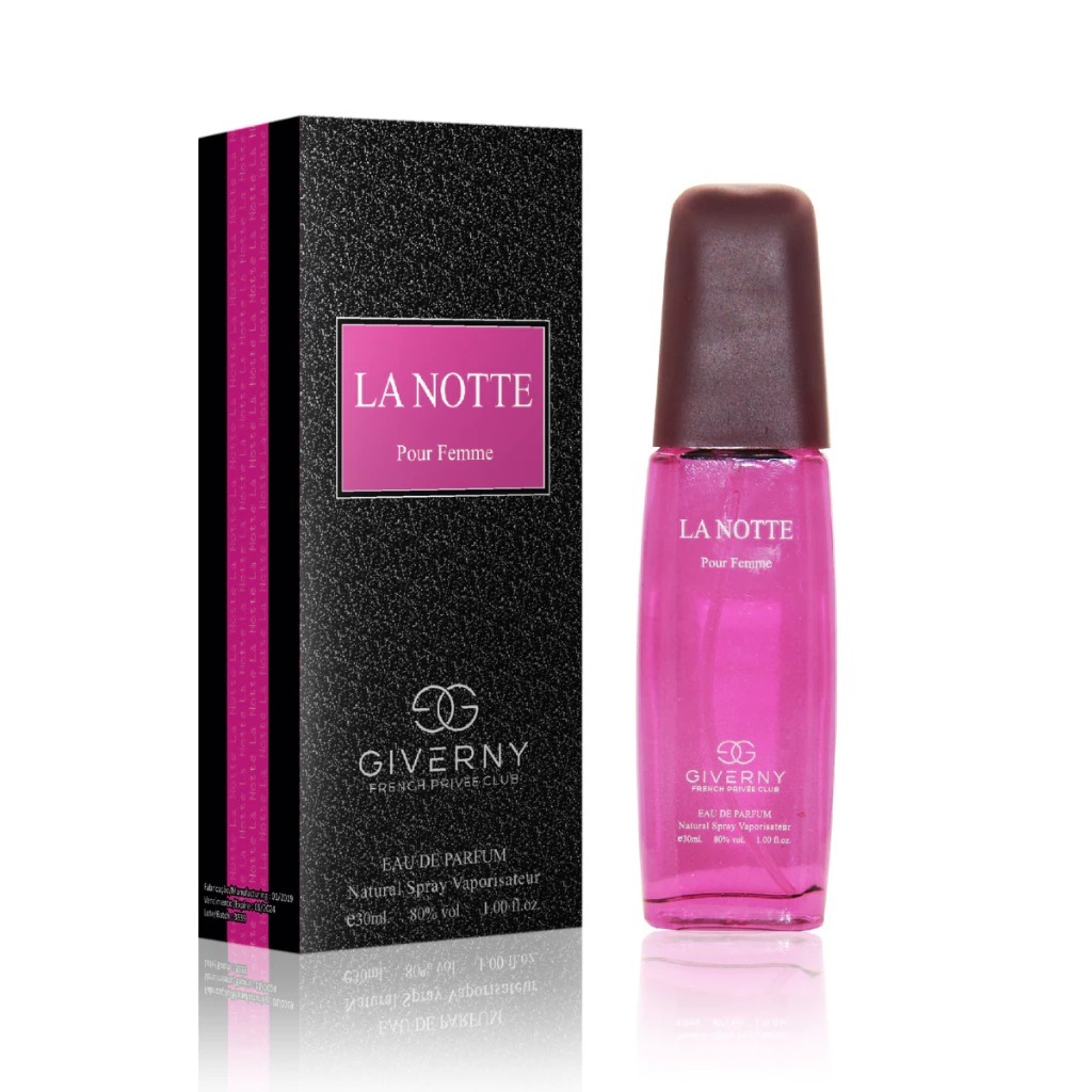 Perfume Feminino La Notte Eau de Parfum Giverny - 30ml | Shopee Brasil
