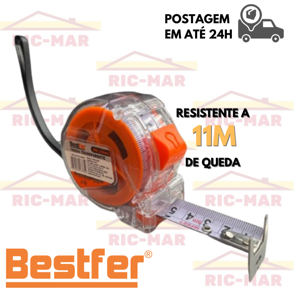 Trena Transparente Bestfer – 3m | 5m | 8m – Super Resistente | Shopee ...