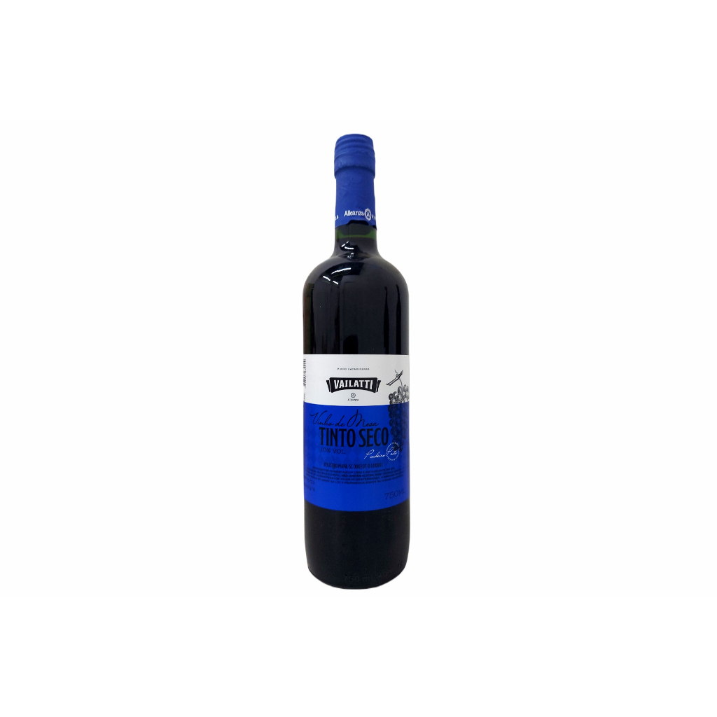 VINHO TINTO SECO VAILATTI 750 ML UNIDADE | Shopee Brasil