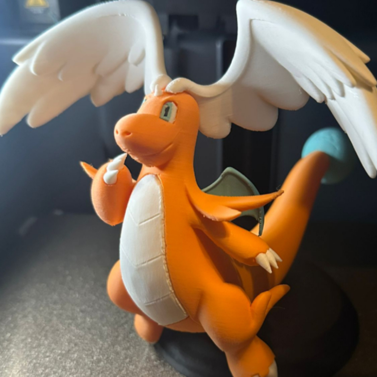 MEGA DRAGONITE POKEMON - Action Figure Decorativo e Presente | Shopee ...