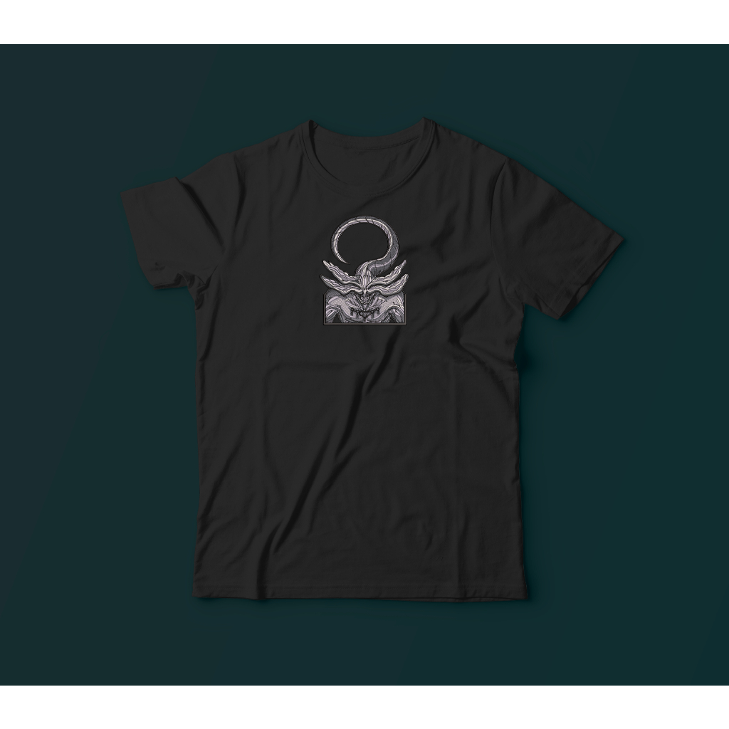 Camisetas Mahoraga bordado Anime Jujutsu Kaisen 100% algodão | Shopee ...