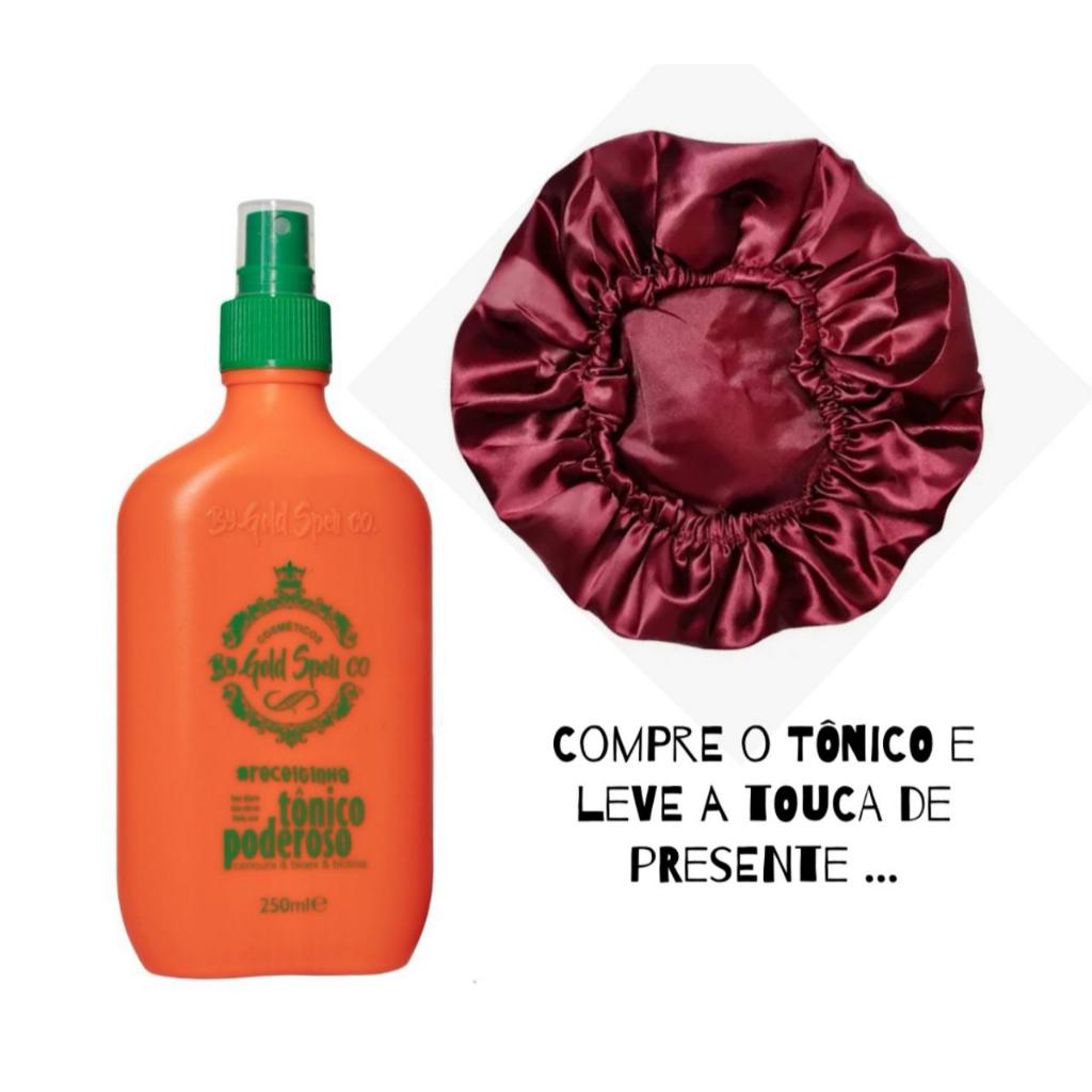 Tonico Poderoso - o ORIGINAL da Gold Spell - ganhe 1 linda touca de ...
