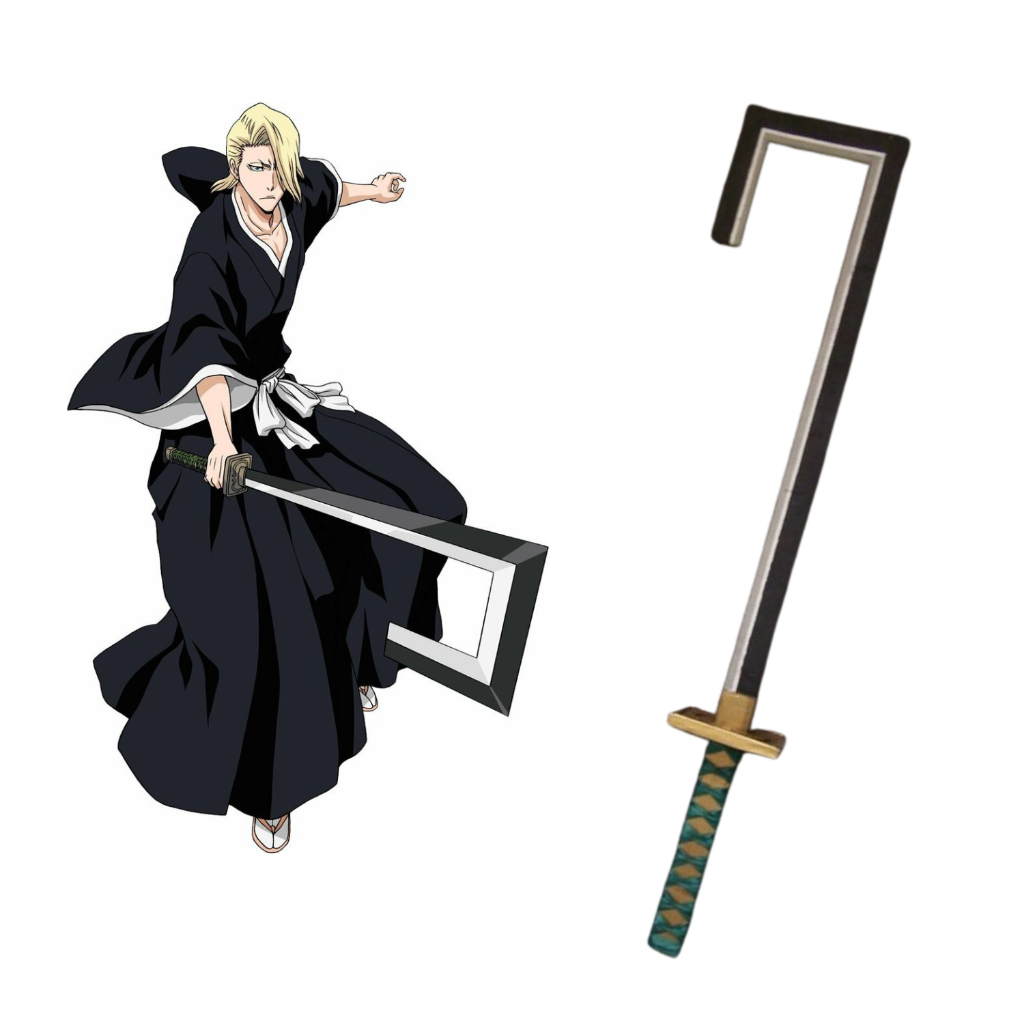 Espada Wabisuke Cosplay Bleach | Zanpakuto Izuru Kira- shikai- em MDF ...