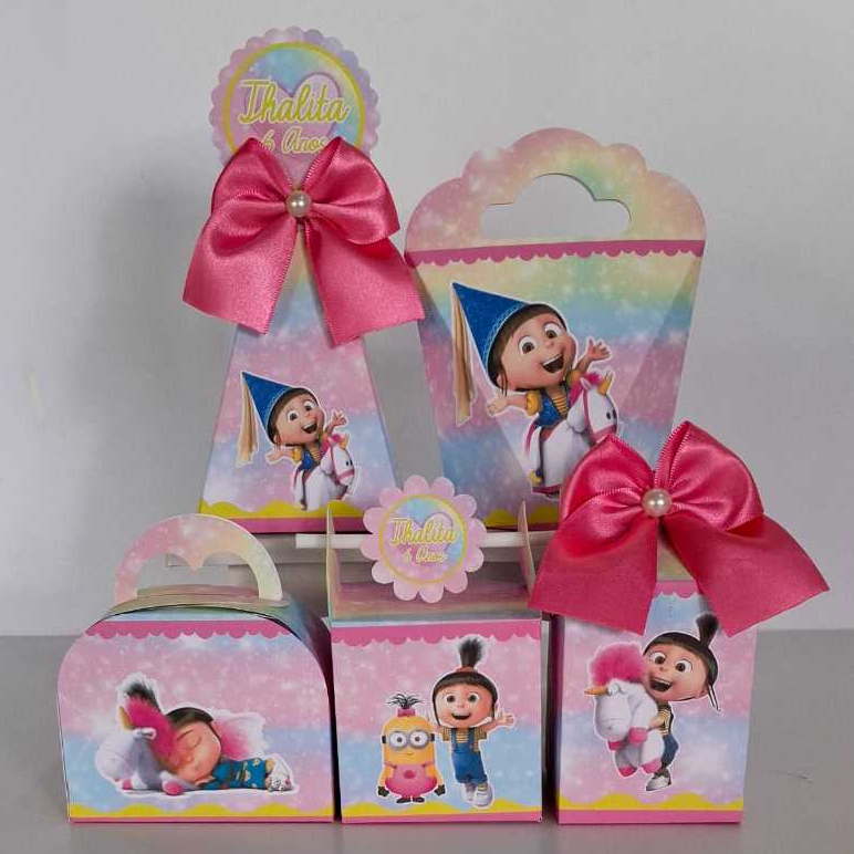 PEGUE E MONTE - KIT FESTA CAIXINHA PERSONALIZADAS LEMBRANCINHA AGNES ...