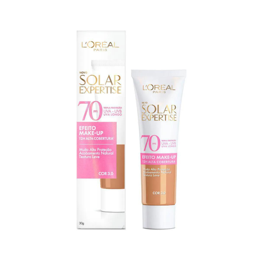 Protetor Solar Facial L’Oréal Paris Solar Expertise Efeito Make Up FPS ...