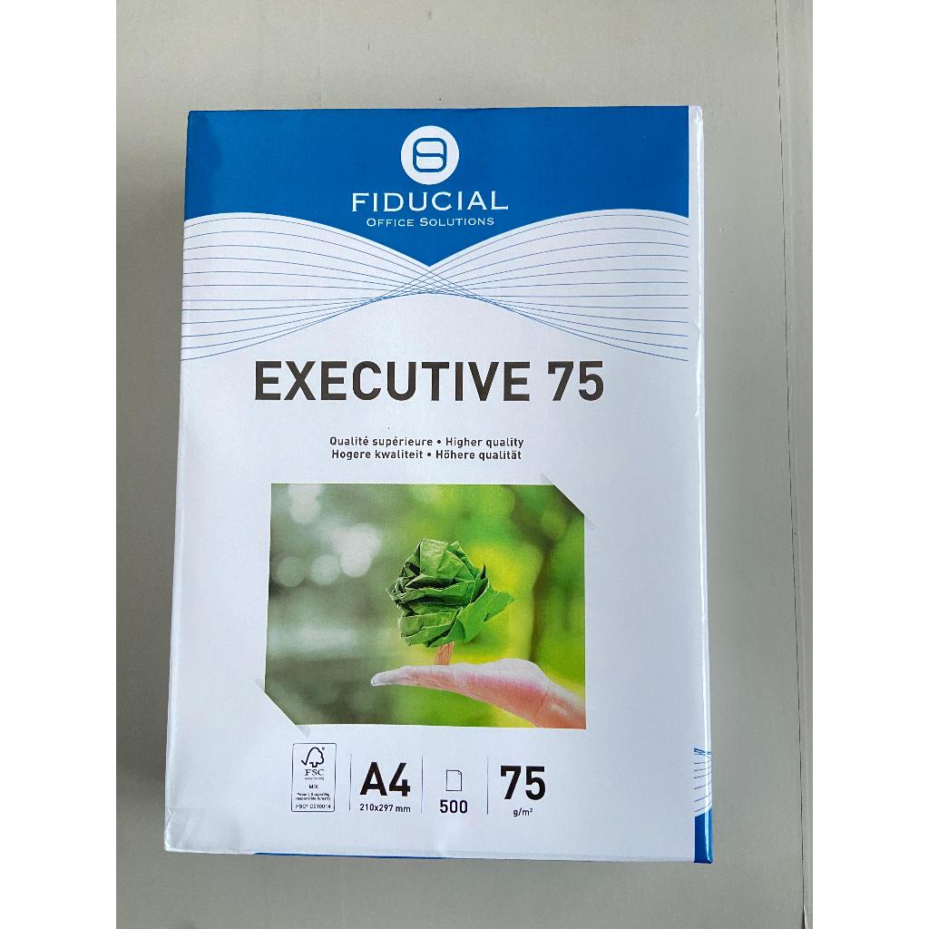 Papel Sulfite EXECUTIVE A4 500 Folhas de 75g Cor Branco 210x297 ...
