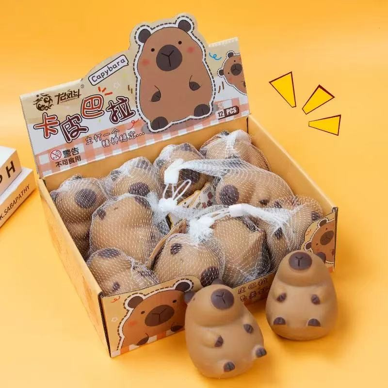 EVA Squishy Capivara Toy Anti Stress Crianças Criança Sensorial ...