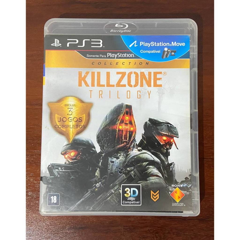 Jogo de PS3 - Killzone Trilogy Collection - original | Shopee Brasil
