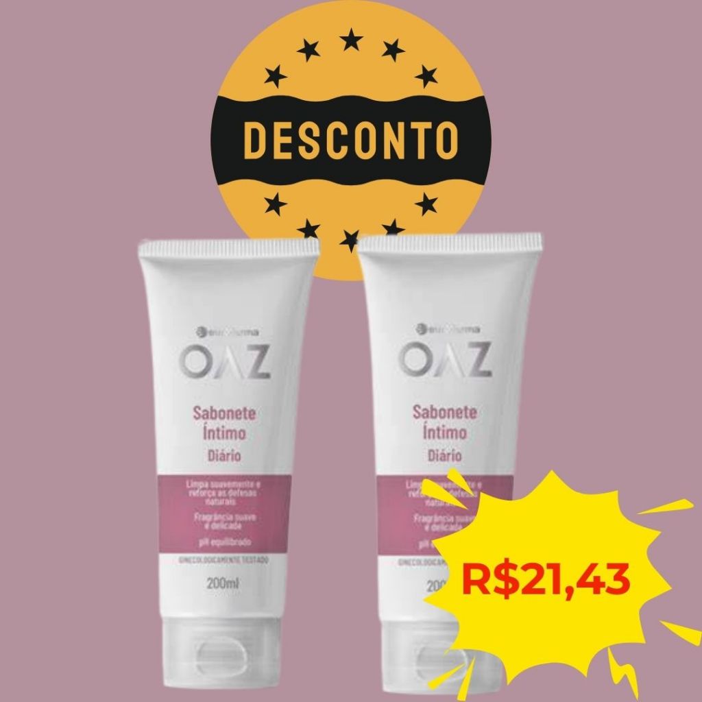Kit Sabonete Diário Oaz - Eurofarma 200ml | Shopee Brasil