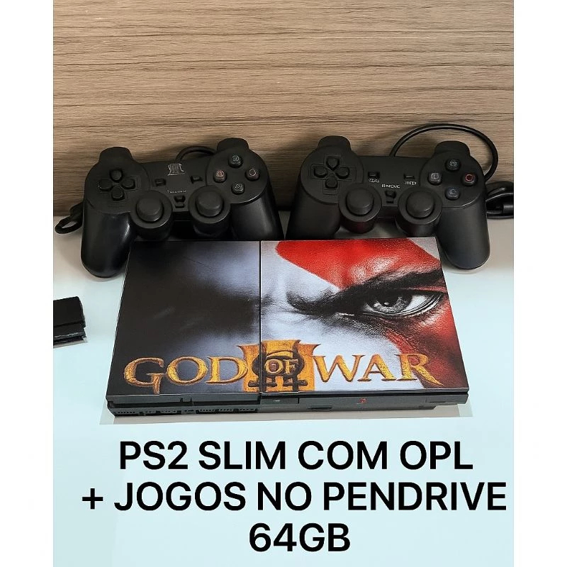 Playstation 2 Completo PS2 Play 2 - com KIT OPL | Shopee Brasil